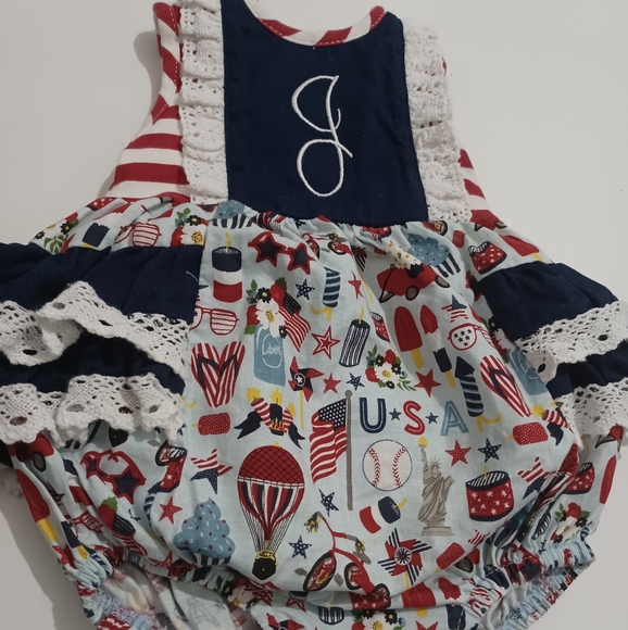 ricrac&RUFFLES | One Pieces | Ricrac Ruffles 36 Bubble Romper Baby Girl ...